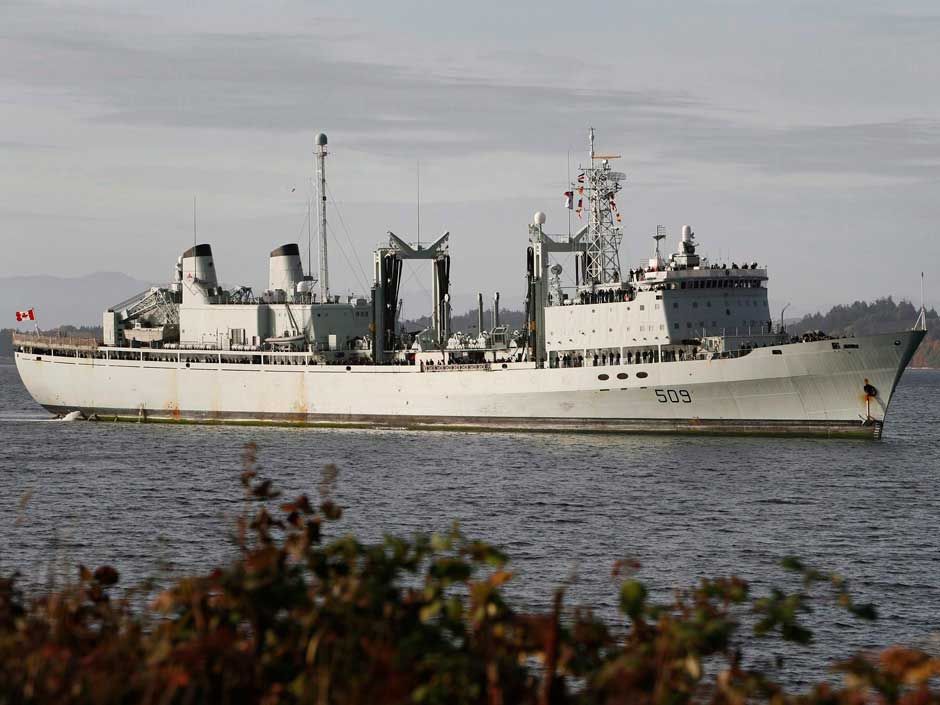 HMCS Protecteur is 630 km northeast of Pearl Harbor | National Post