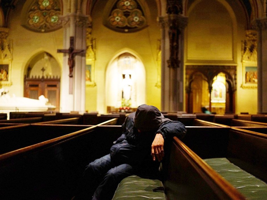 'Their faith keeps them clean': Homeless people who go to church better ...