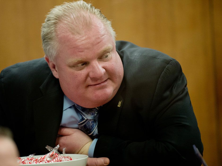 Rob Ford a bad role model, protesting kids say | National Post