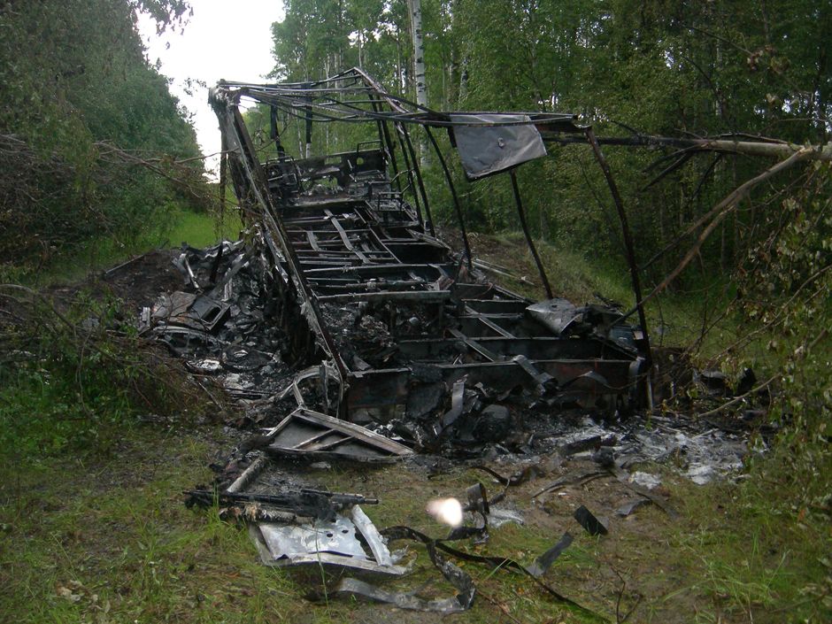 Years after finding burnt husk of their RV, authorities stay charges ...