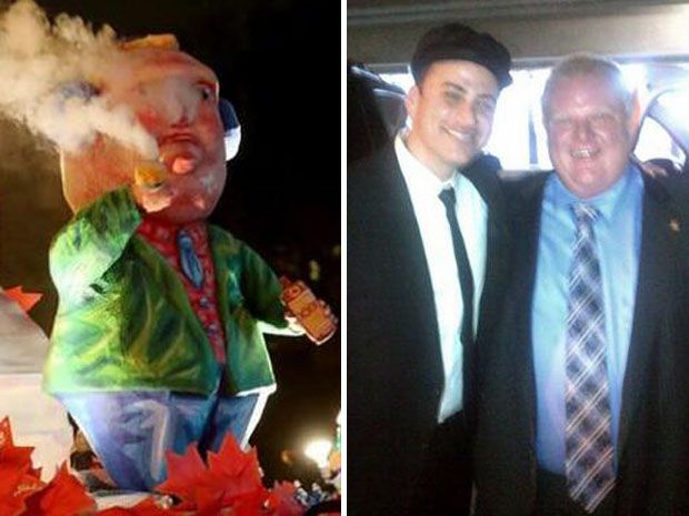 Crack-smoking Rob Ford float turns up in Mardi Gras parade as mayor ...