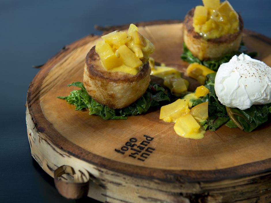 Think Spring Thaw with salt cod cakes from Fogo Island Inn and homemade ...