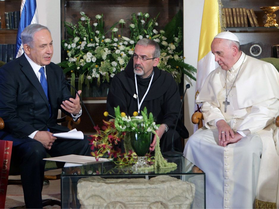 Israeli PM Netanyahu quibbles with Pope Francis over Jesus Christ's ...