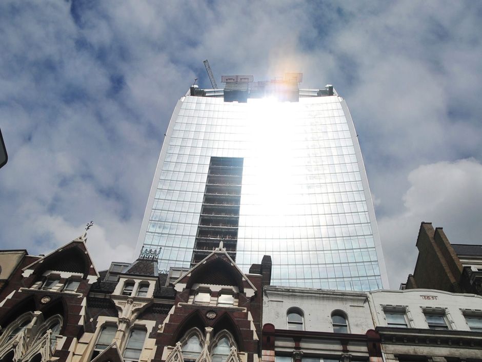 'Death ray' London skyscraper to get sunshade after it beamed ...