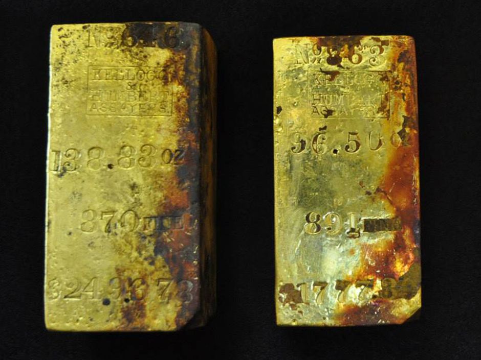 A quarter-century and a legal nightmare later, gold bars finally hauled ...