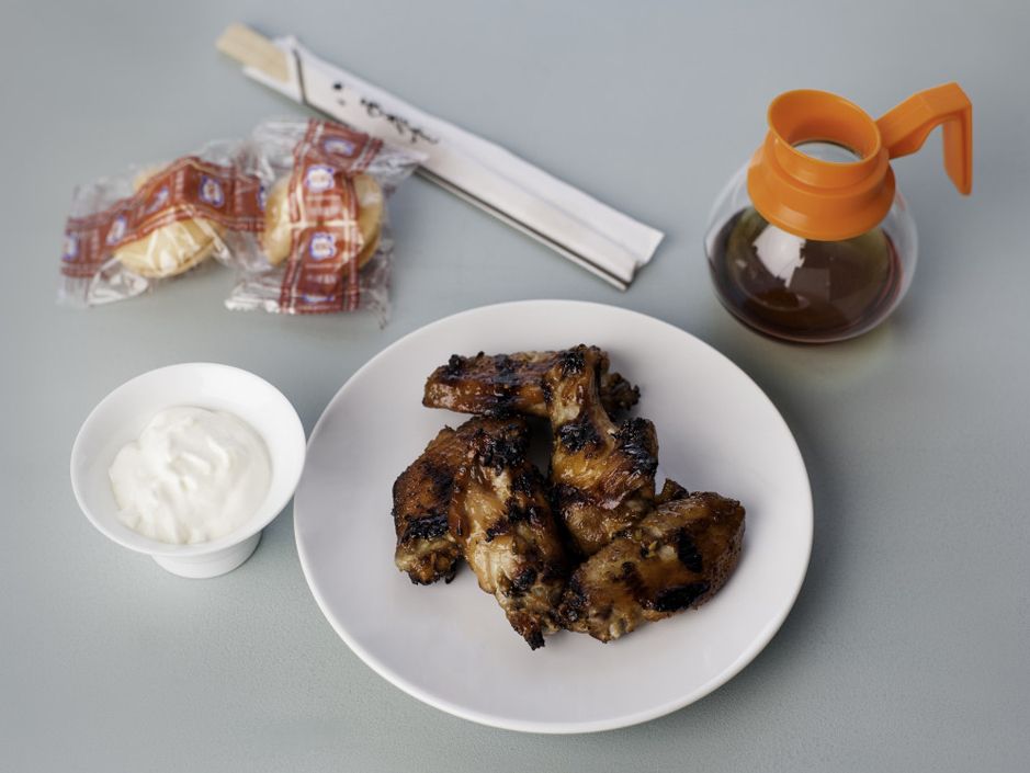 Spicy and sweet food fusion: Asian chicken wings with maple syrup ...