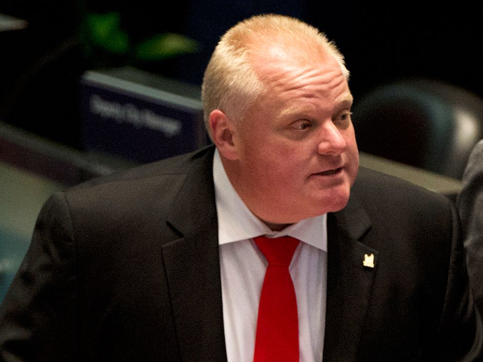 Rob Ford's odd, eventful day ends with an unexpected apology, of sorts ...