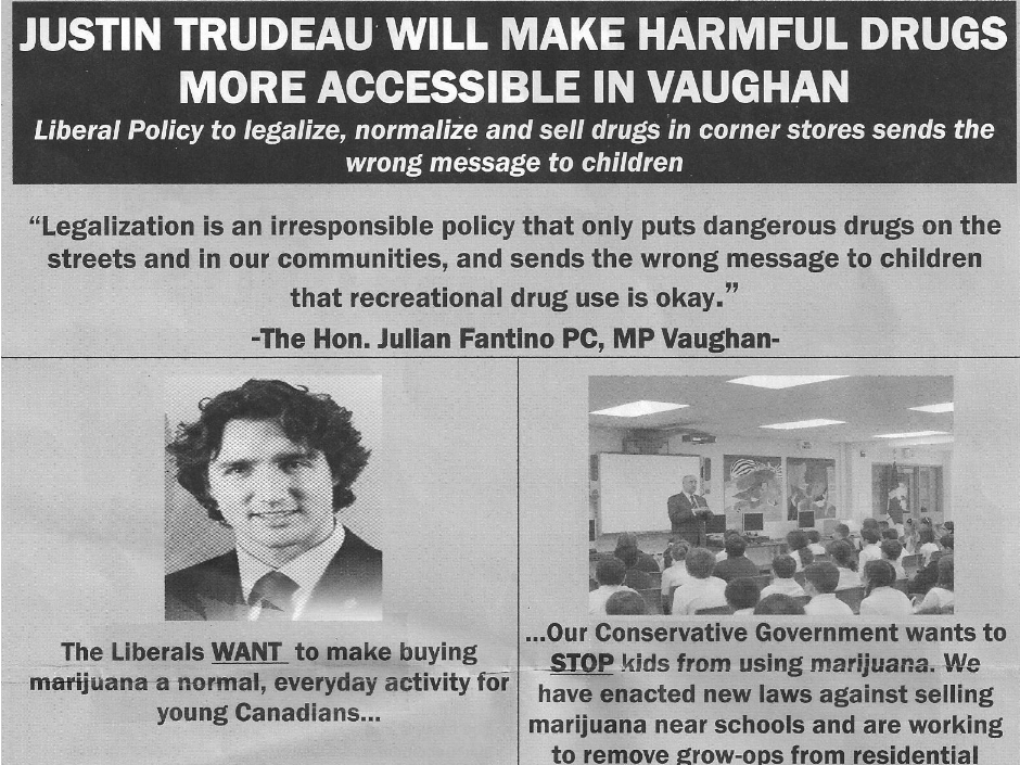 Robyn Urback Conservatives Crotchety Anti Pot Attack Ads Have Reached The Point Of