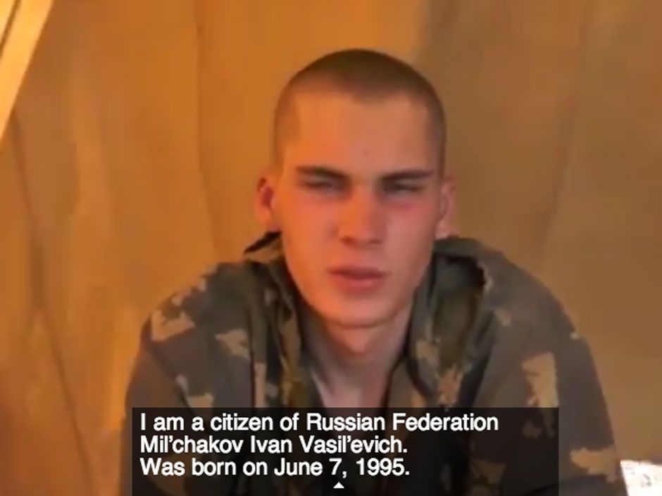 Ukraine releases video footage, claiming Russian paratroopers were ...