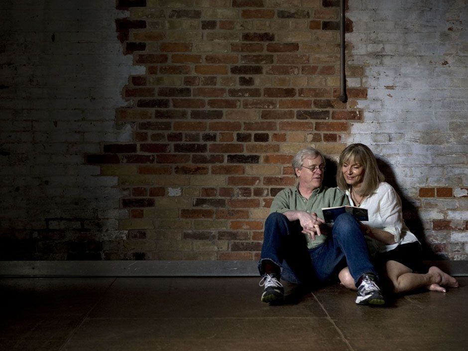 Joseph Ziegler & Nancy Palk have been rehearsing their roles as a ...