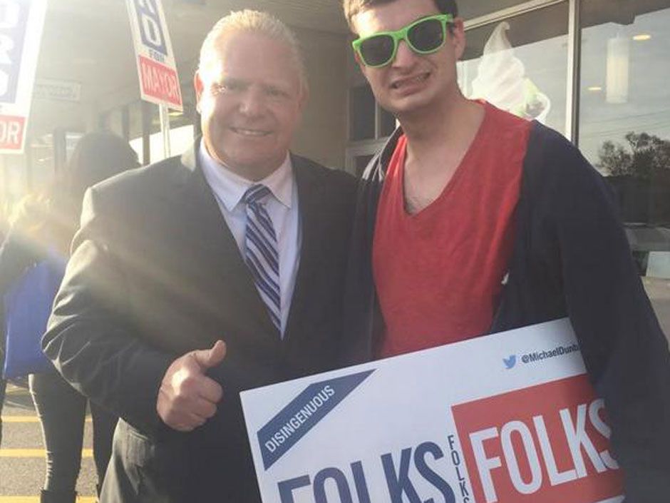 Doug Ford took a rather embarrassing photo with a gentleman he didn't ...