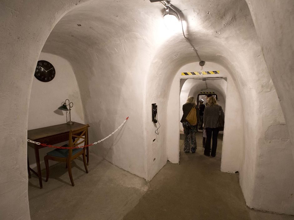 Inside Mussolini's bunkers: Italy reopens one of the dictator's Second ...