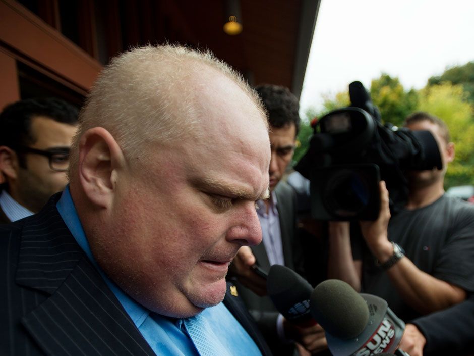 Rob Ford so weakened by cancer treatments he's unable to take the ...