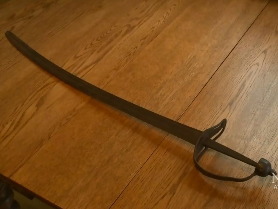 Was mysterious sabre hidden behind walls of N.S. house the weapon used ...