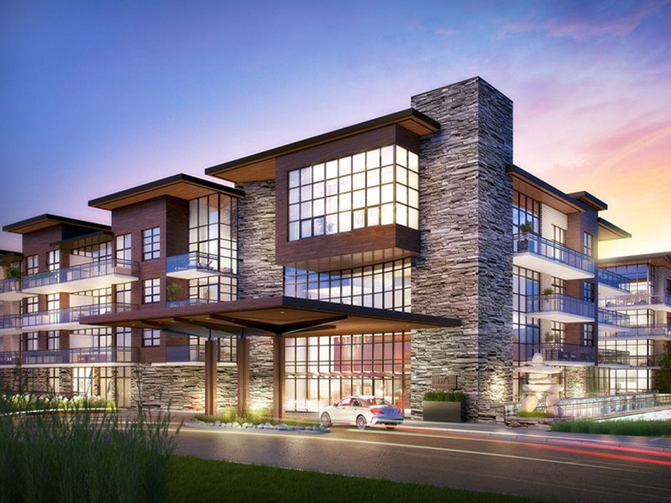 New condominium building riffs off Frank Lloyd Wright, yet remains ...