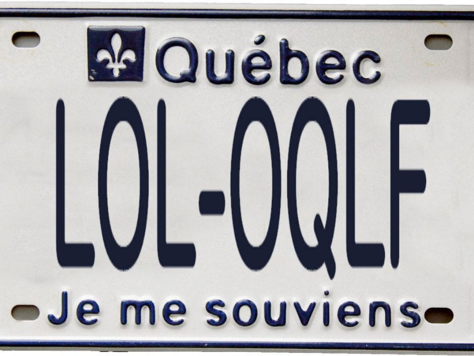 Robyn Urback: Hey Quebec, how about these licence plates? | National Post