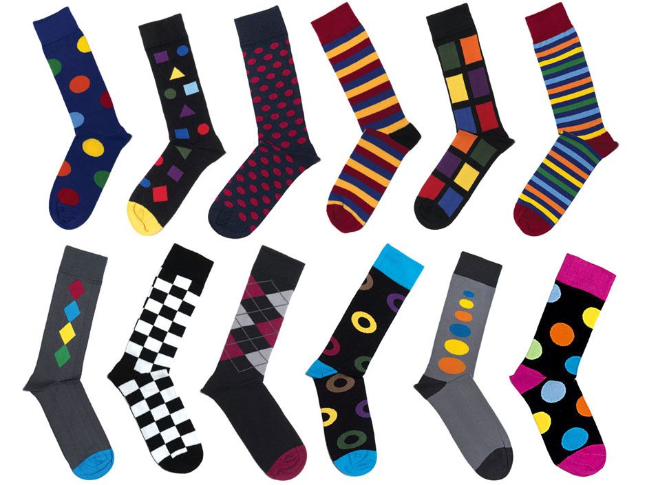 One small step: Socks have long been a staple of ‘worst gift’ lists ...