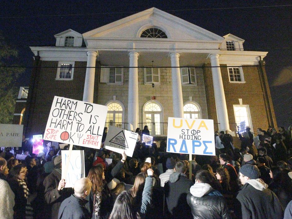Rolling Stone article about gang rape at University of Virginia frat ...