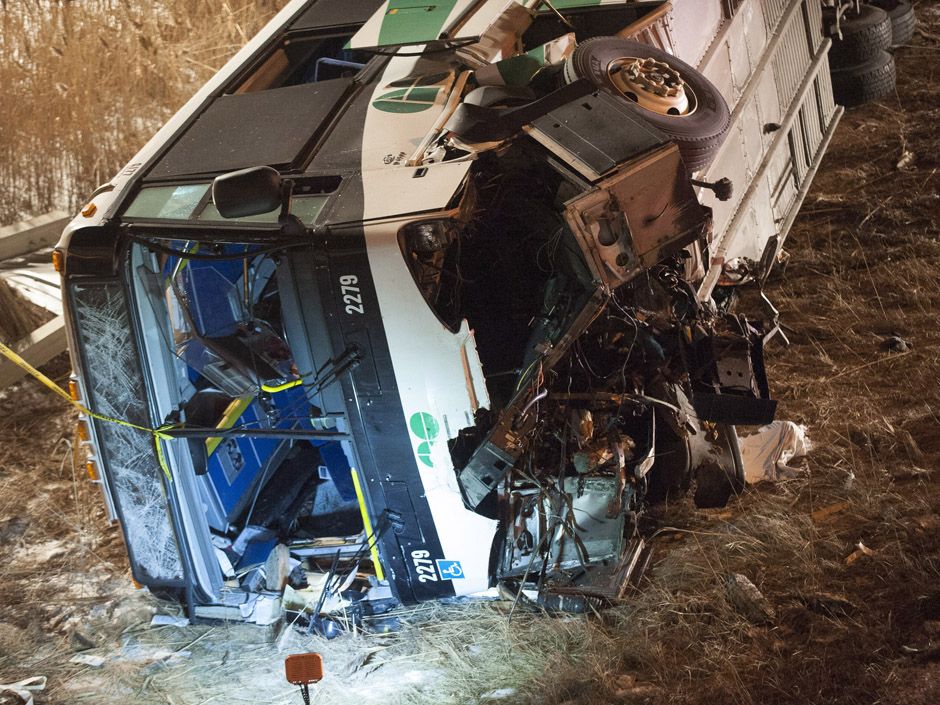 GO bus crash kills woman outside Toronto in first fatal accident on ...