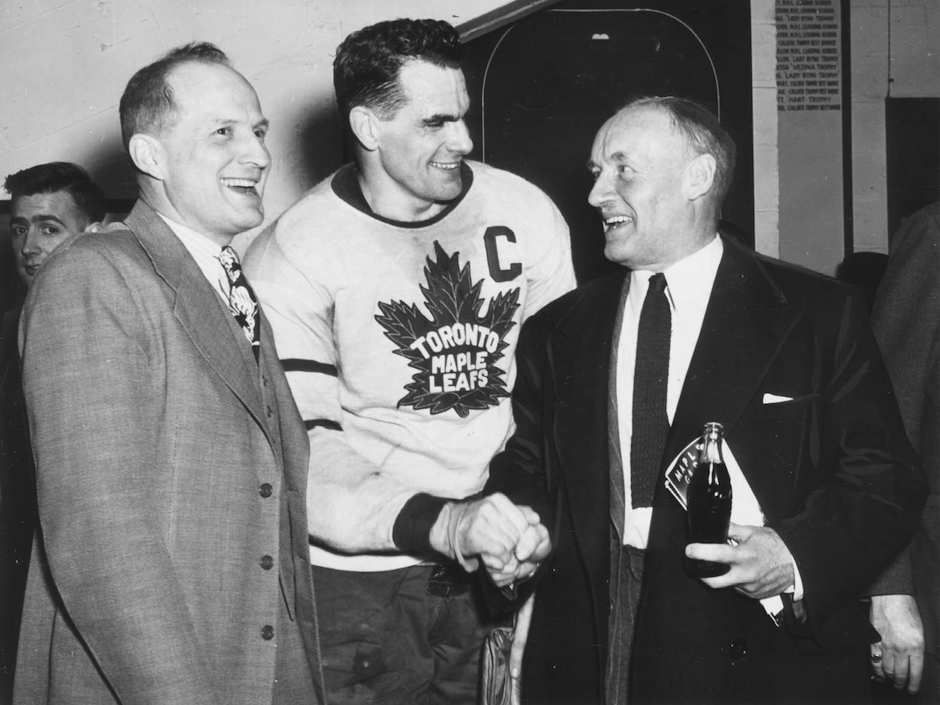 Toronto Maple Leafs adding Stanley Cup winners Syl Apps and George ...