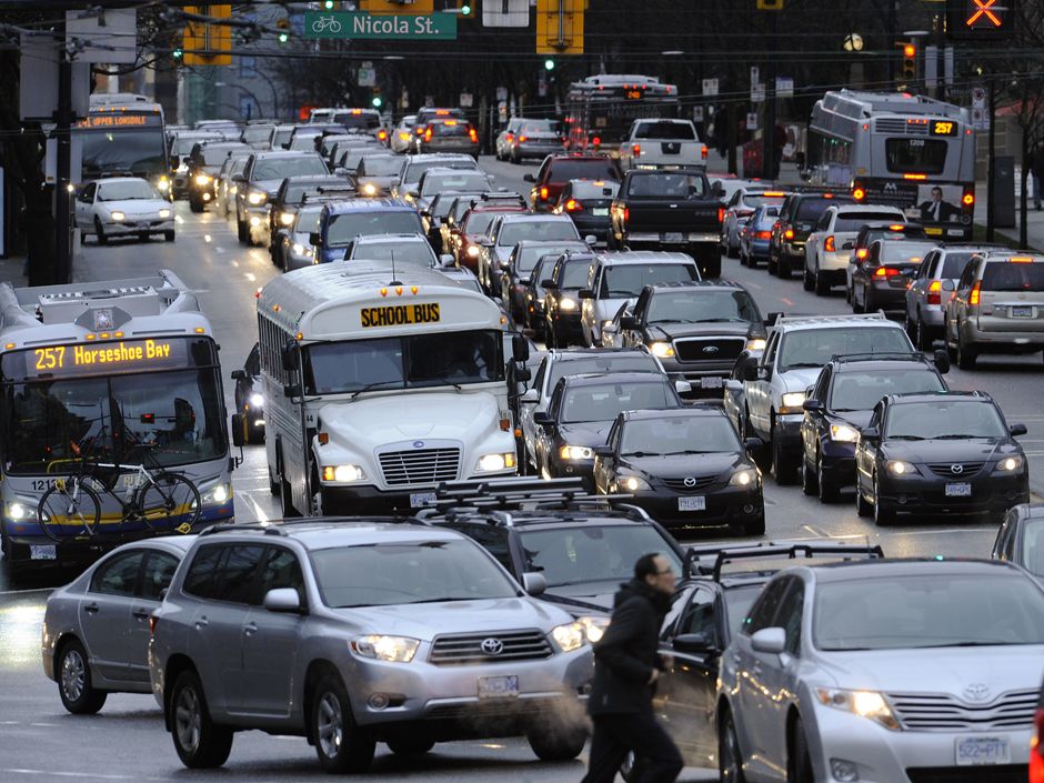 Vancouver has the worst traffic in Canada, new congestion study claims ...
