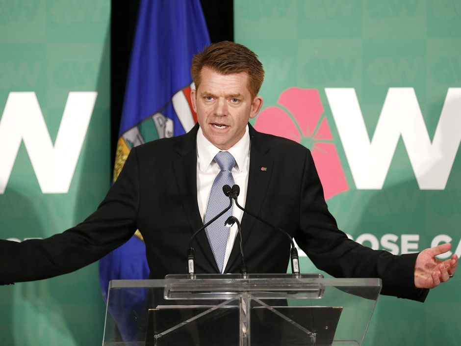 New Wildrose leader Brian Jean spends first day meeting with party ...