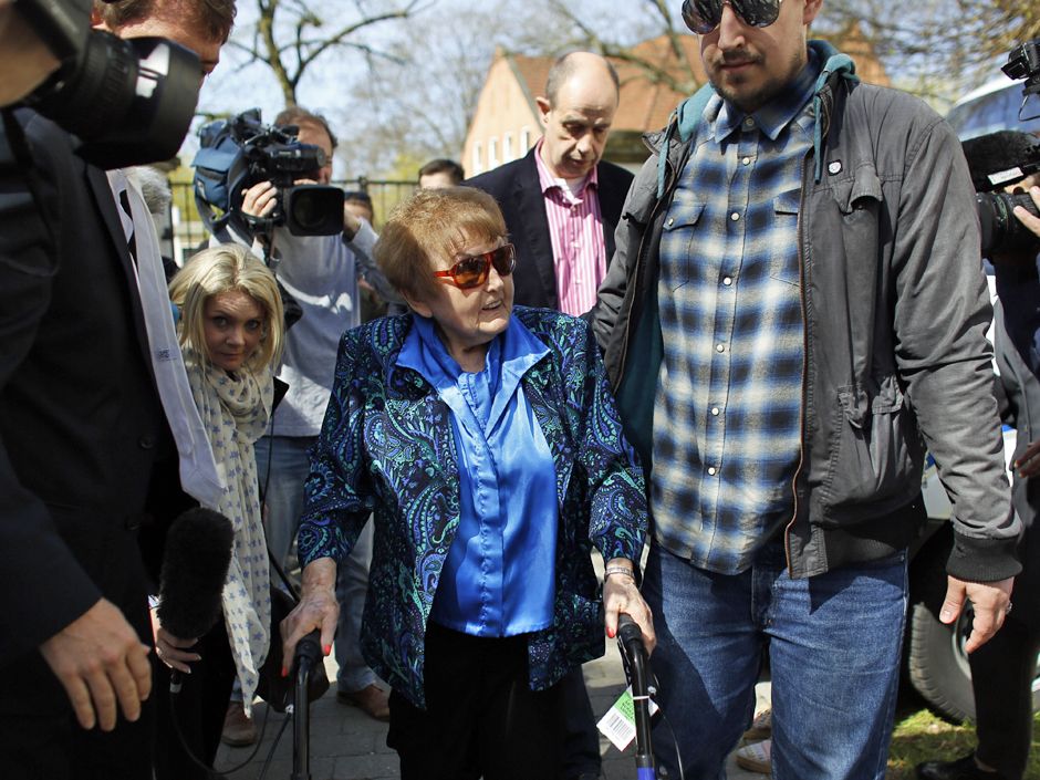 So many cattle cars of Jews arriving at Auschwitz, they backed up ...