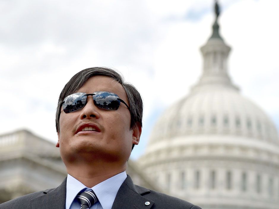 Chen Guangcheng the 'Barefoot Lawyer' on human rights in China, the ...