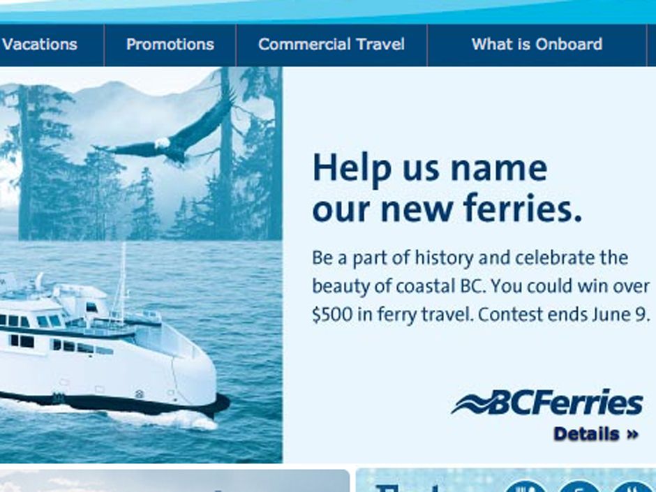 ‘HMS Cantafford’: Contest to name BC Ferries' new ships runs aground on ...