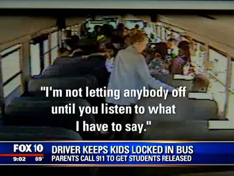 Driver locks kids on school bus, lectures them on behaviour: 'It's your ...