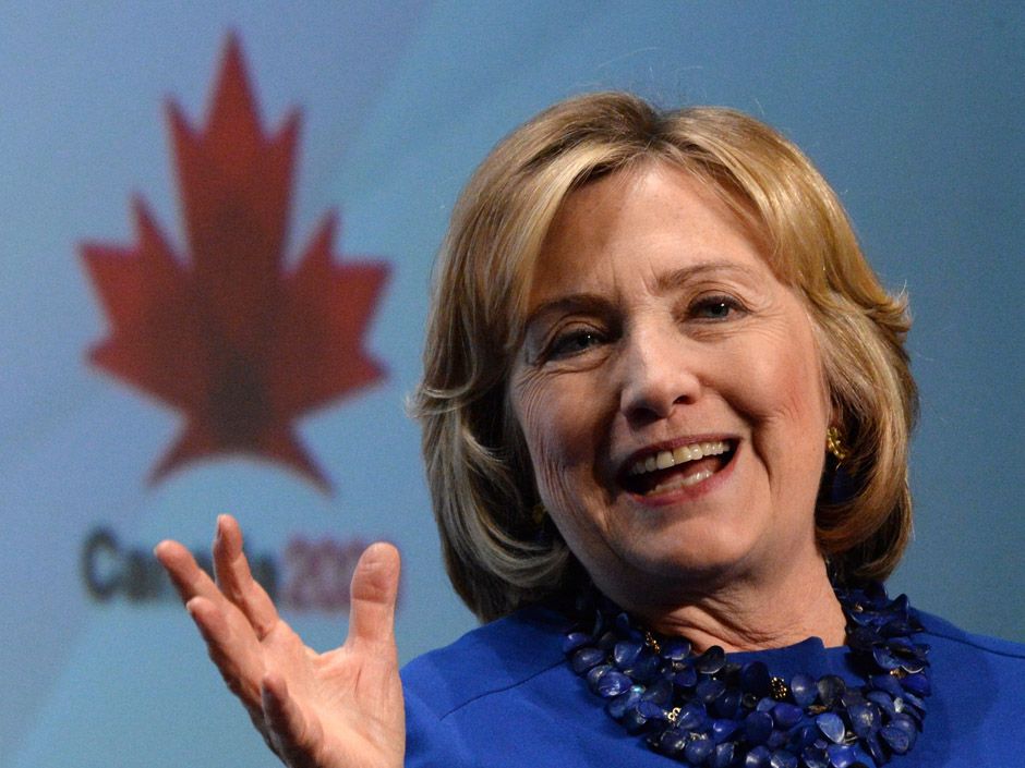 Hillary Clinton would earn a record landslide victory — if Canadians ...