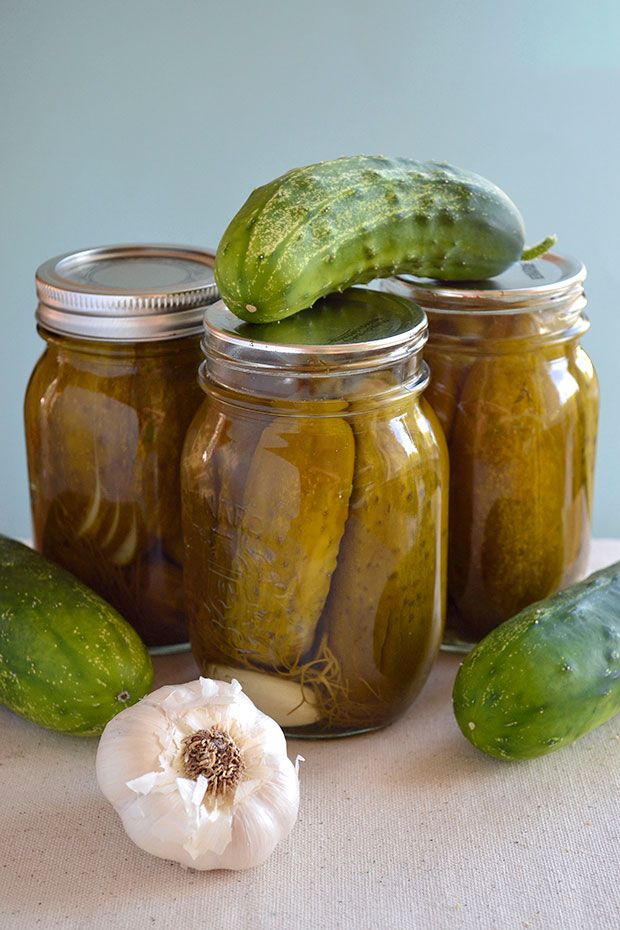 Tips for making a truly crunchy dill pickle, and three small batch ...