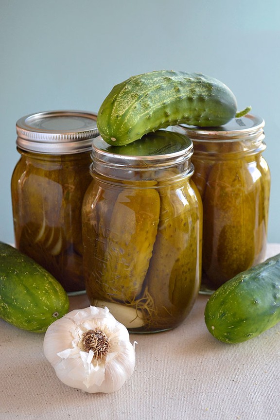 Tips for making a truly crunchy dill pickle, and three small batch ...