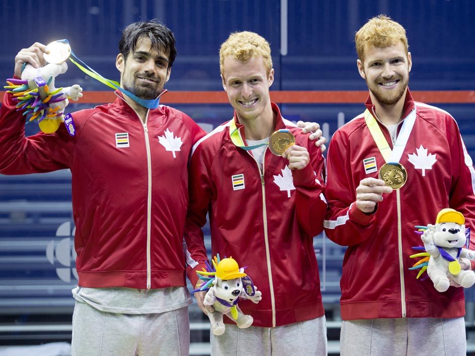 Men's team squash win gold after years of silver medals | National Post