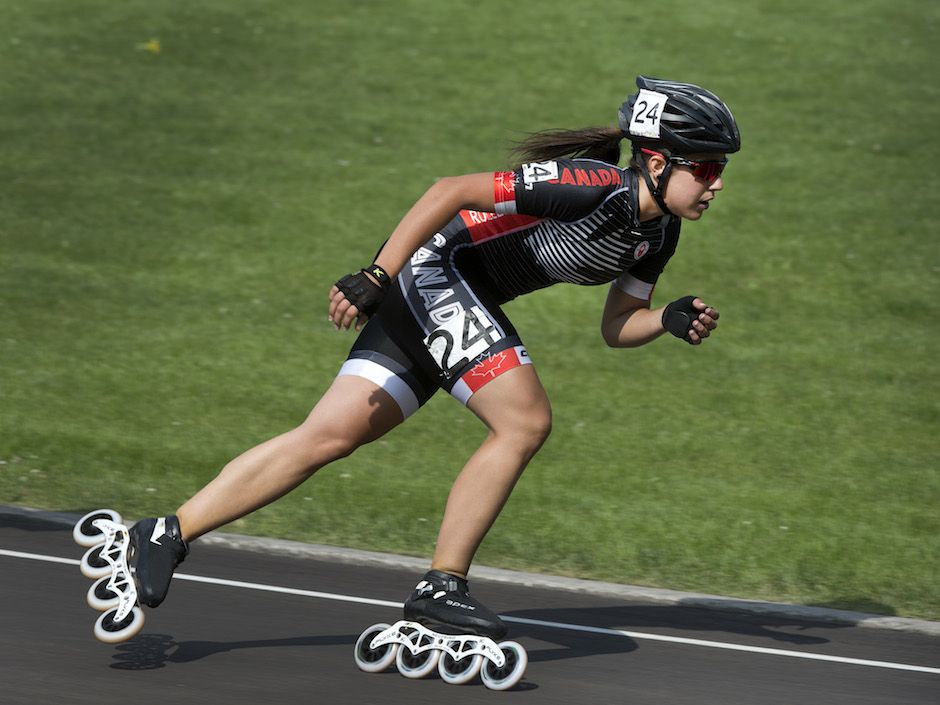 Canadian speed skaters trade in blades for wheels at 2015 Pan Am Games ...