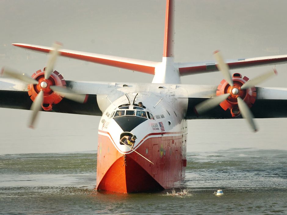 The iconic WWII-era Martin Mars water bomber could be pressed into ...