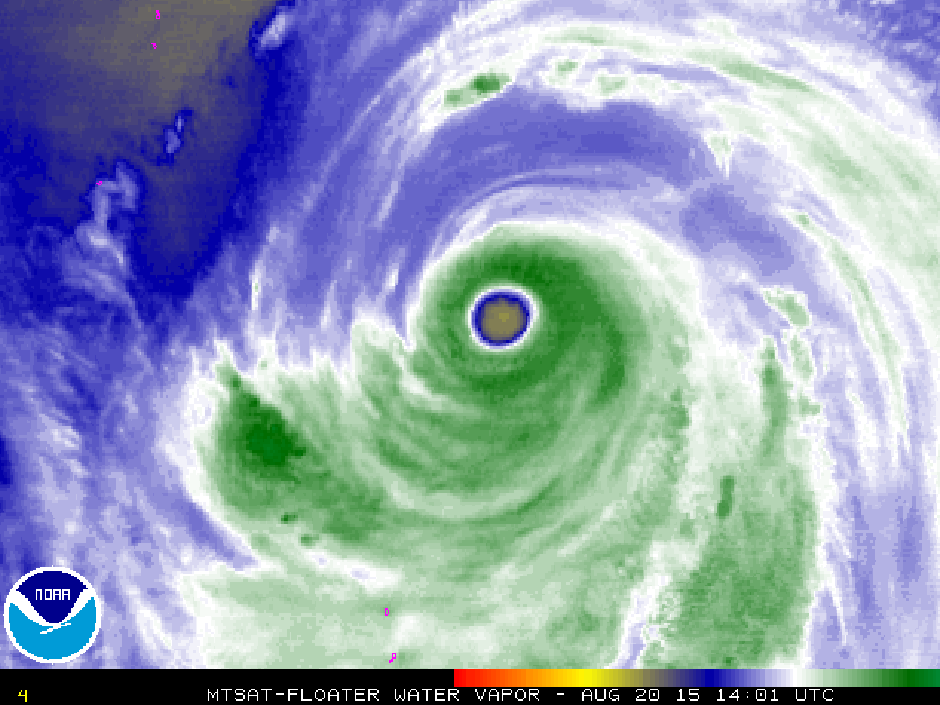 See enthralling images of the twin typhoons currently churning the ...