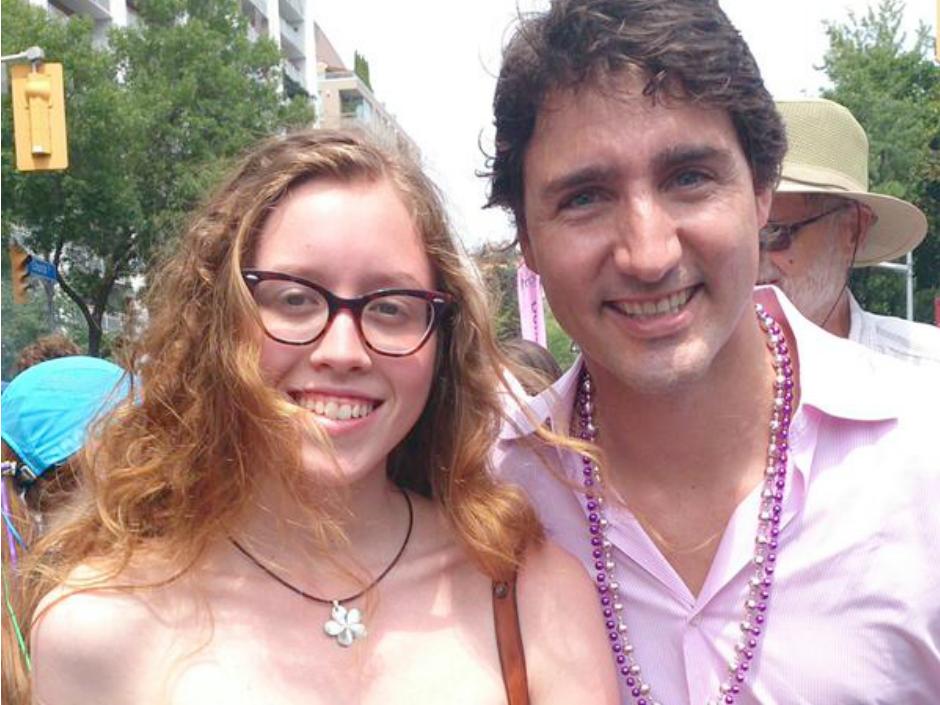 Robyn Urback Trudeau Took A Picture With A Topless Woman Yawn