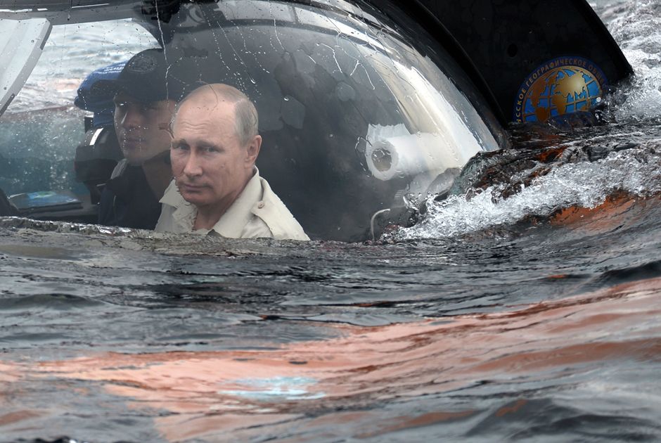 Puny sea, you are no match for Vladimir Putin: Russian president ...