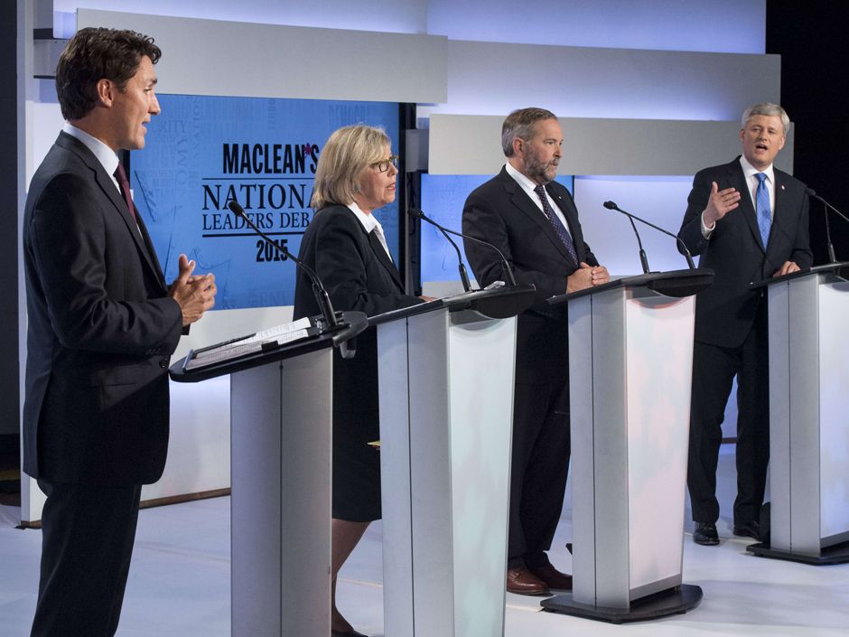 Michael Den Tandt: Justin Trudeau ekes out win in leaders' debate with ...