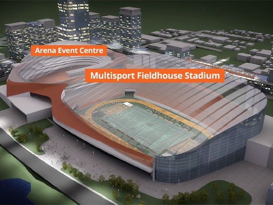 Calgary Flames This Is The Calgary Flames New Scoreboard. Picture Of