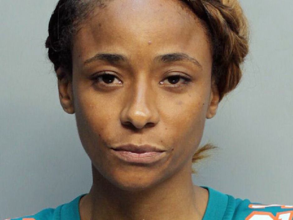 Miko Grimes, wife of Miami Dolphins' Brent Grimes, arrested in stadium ...