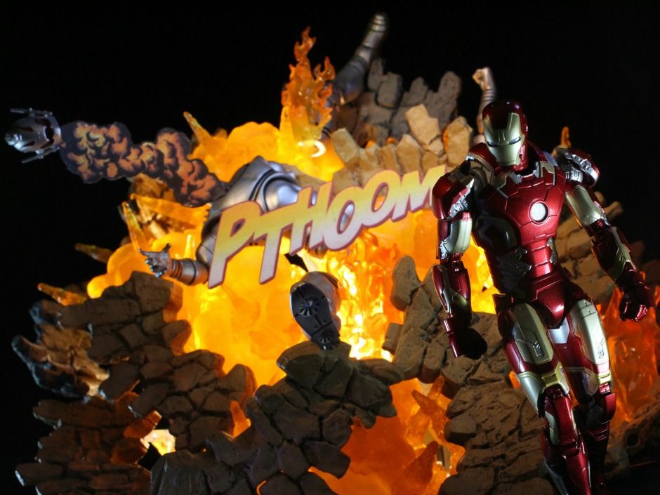 How Articulated Comic Book Art turned playing with action figures into ...