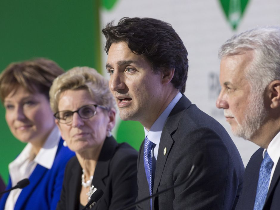 Justin Trudeau says Canada 'is back' at climate-change meeting ...