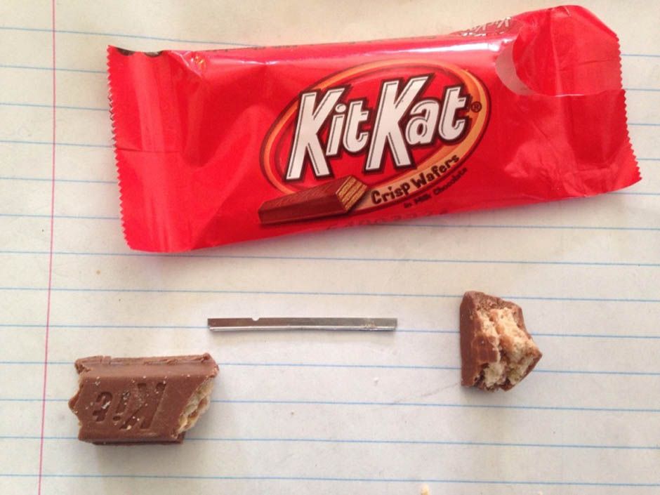 Ontario child bites into chocolate bar from Halloween haul, discovers ...