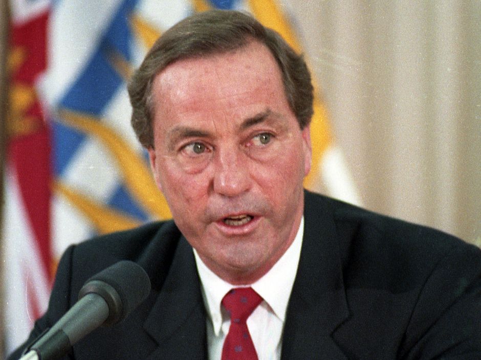Former B.C. premier Bill Bennett, known as an architect of fiscal ...