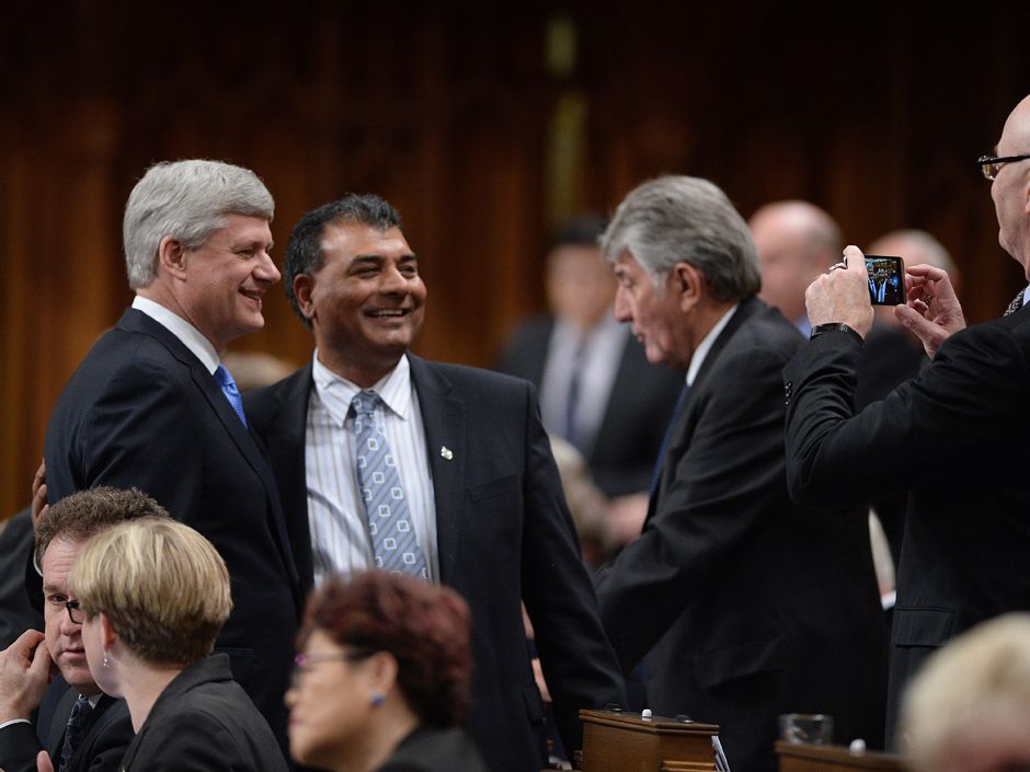 ‘It’s great that he shows up’: Stephen Harper, average MP, popping up ...