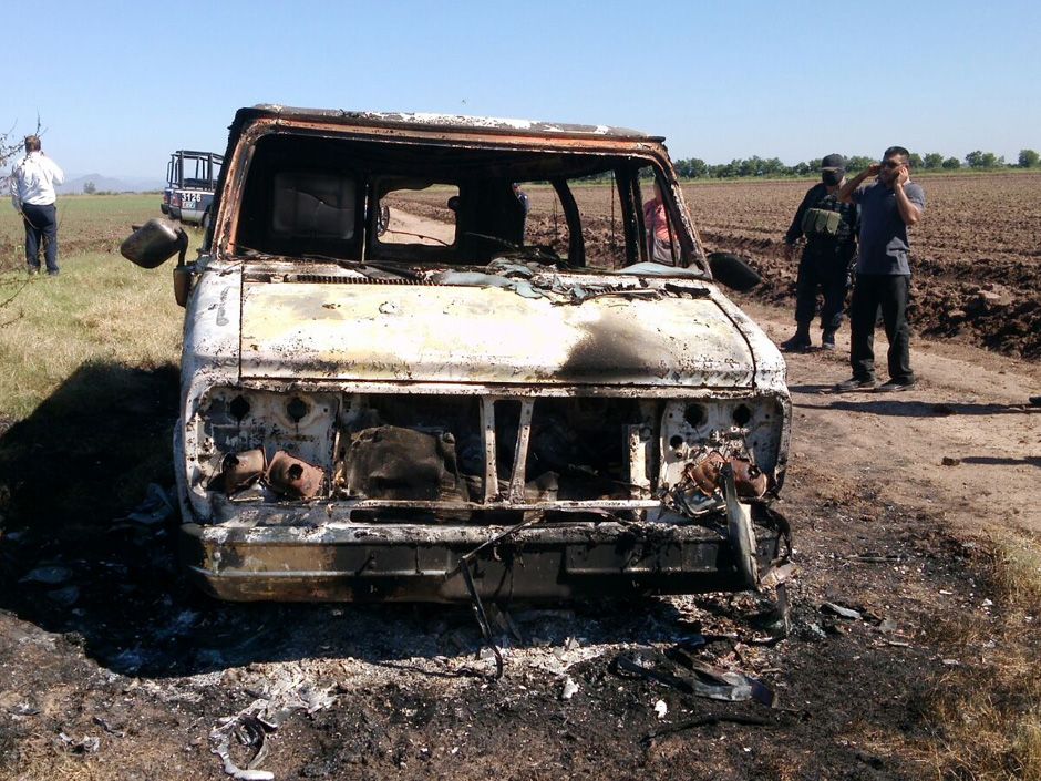 Mexico links burned-out van found with two bodies inside to missing ...