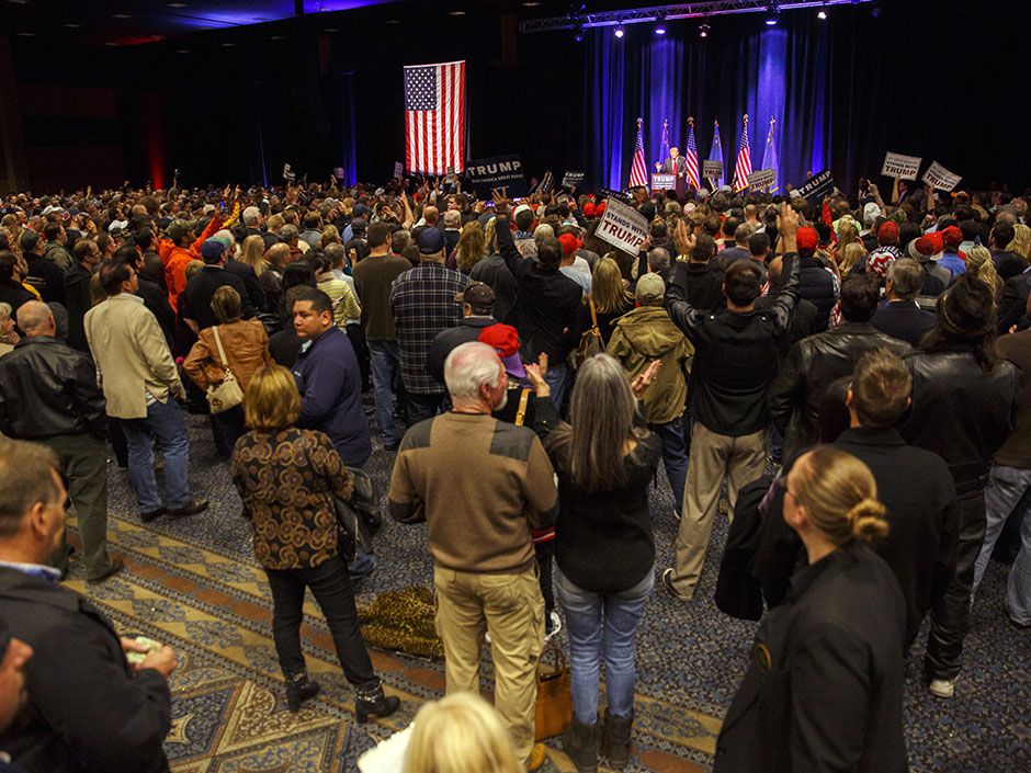 Donald Trump's Las Vegas rally draws protesters, nasty conflicts in the ...