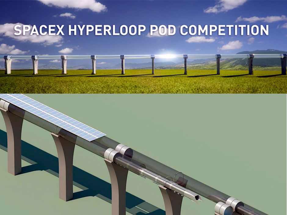 Company building hyperloop track to whip capsules around Las Vegas site ...